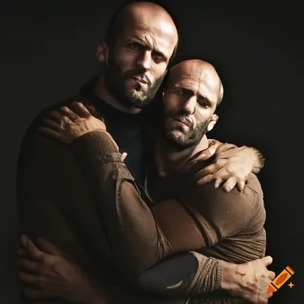 Jason statham with a tiger