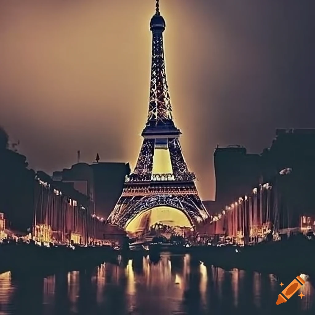 Photo of paris cityscape on Craiyon