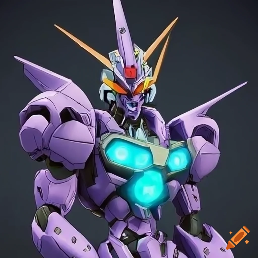 Image of guyver gundam on Craiyon