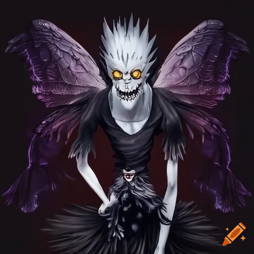 Ryuk with fairy wings