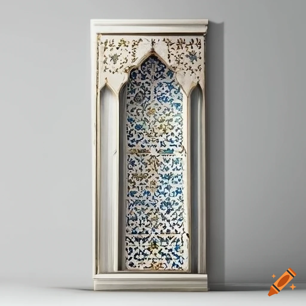 White window altar in islamic art on Craiyon
