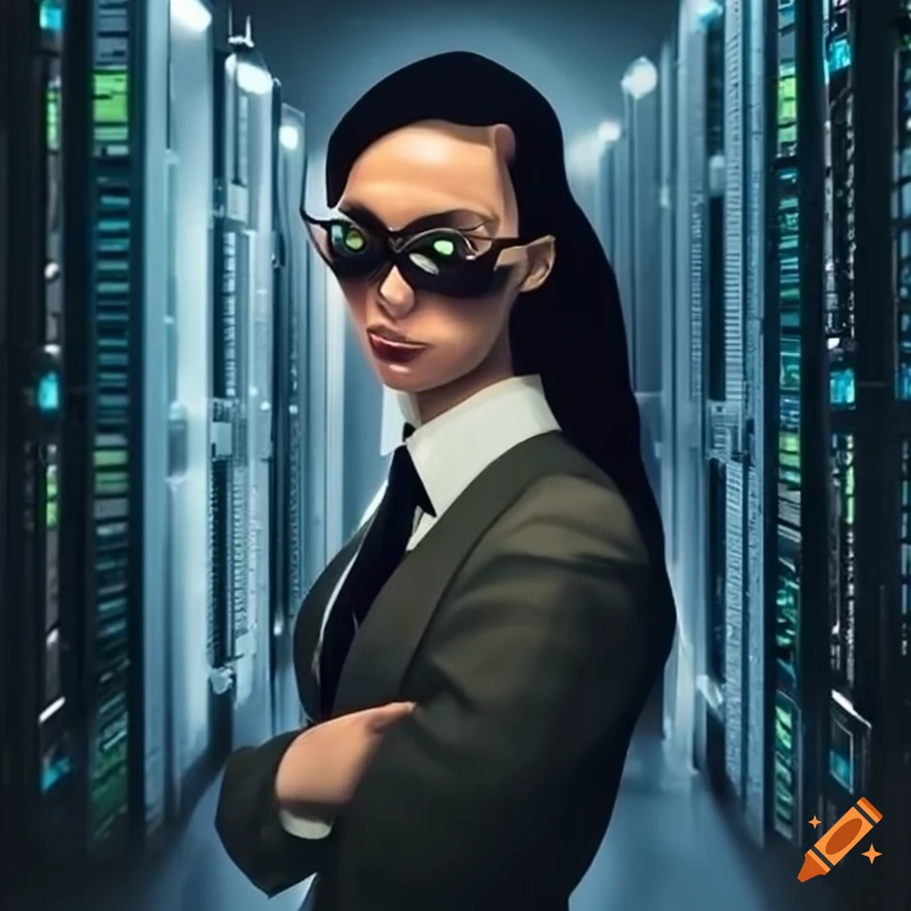 Spy in a server room