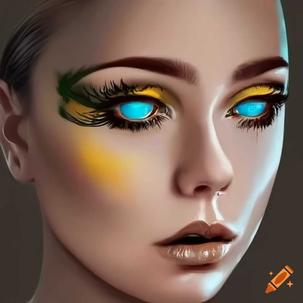 Human eye with kazakh culture on Craiyon