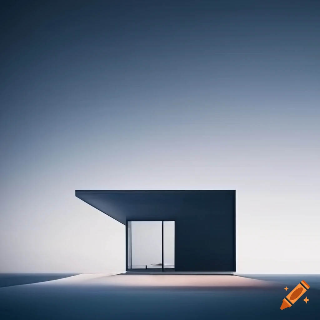 Image of advanced modern minimalist architecture on Craiyon