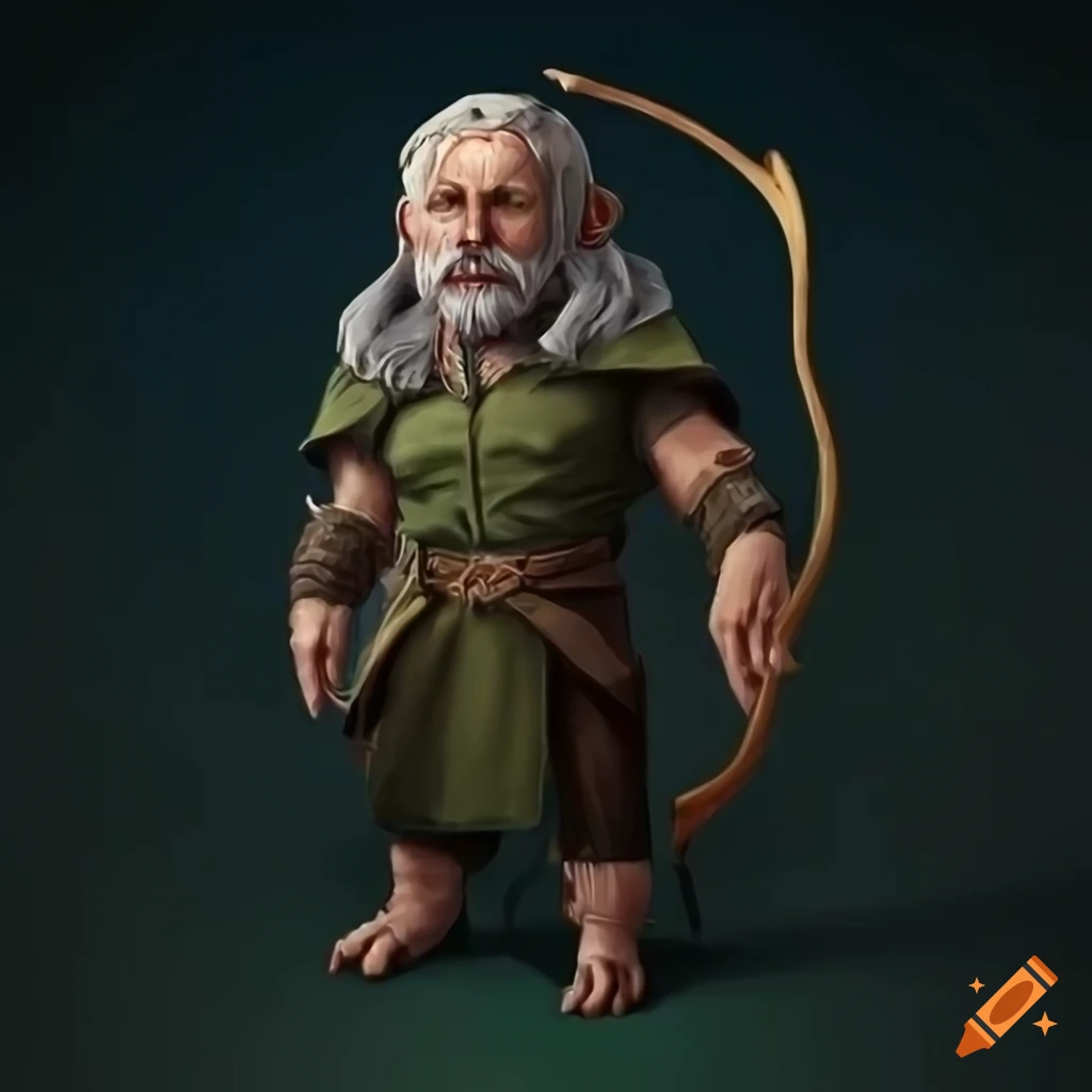 Photorealistic image of a male deep gnome in Dungeons & Dragons on Craiyon