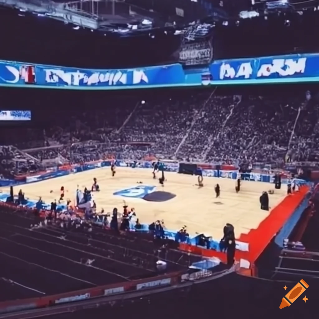 Photo of an arena on Craiyon