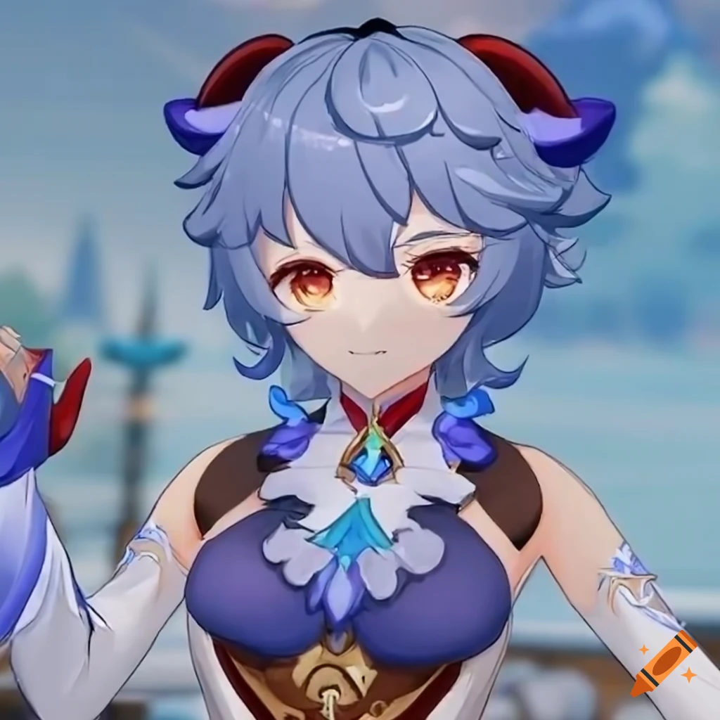 Genshin impact christmas on Craiyon