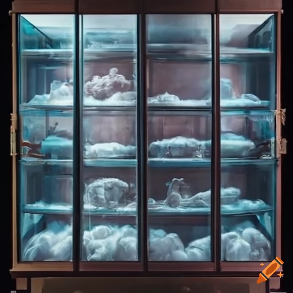 Freezer for preserving museum objects on Craiyon