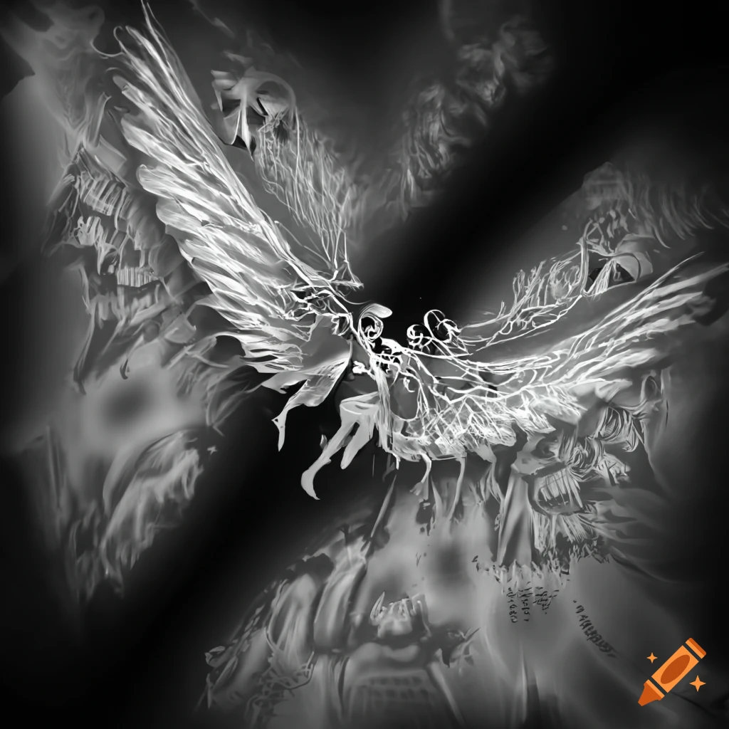 Spectrogram representation of an angel