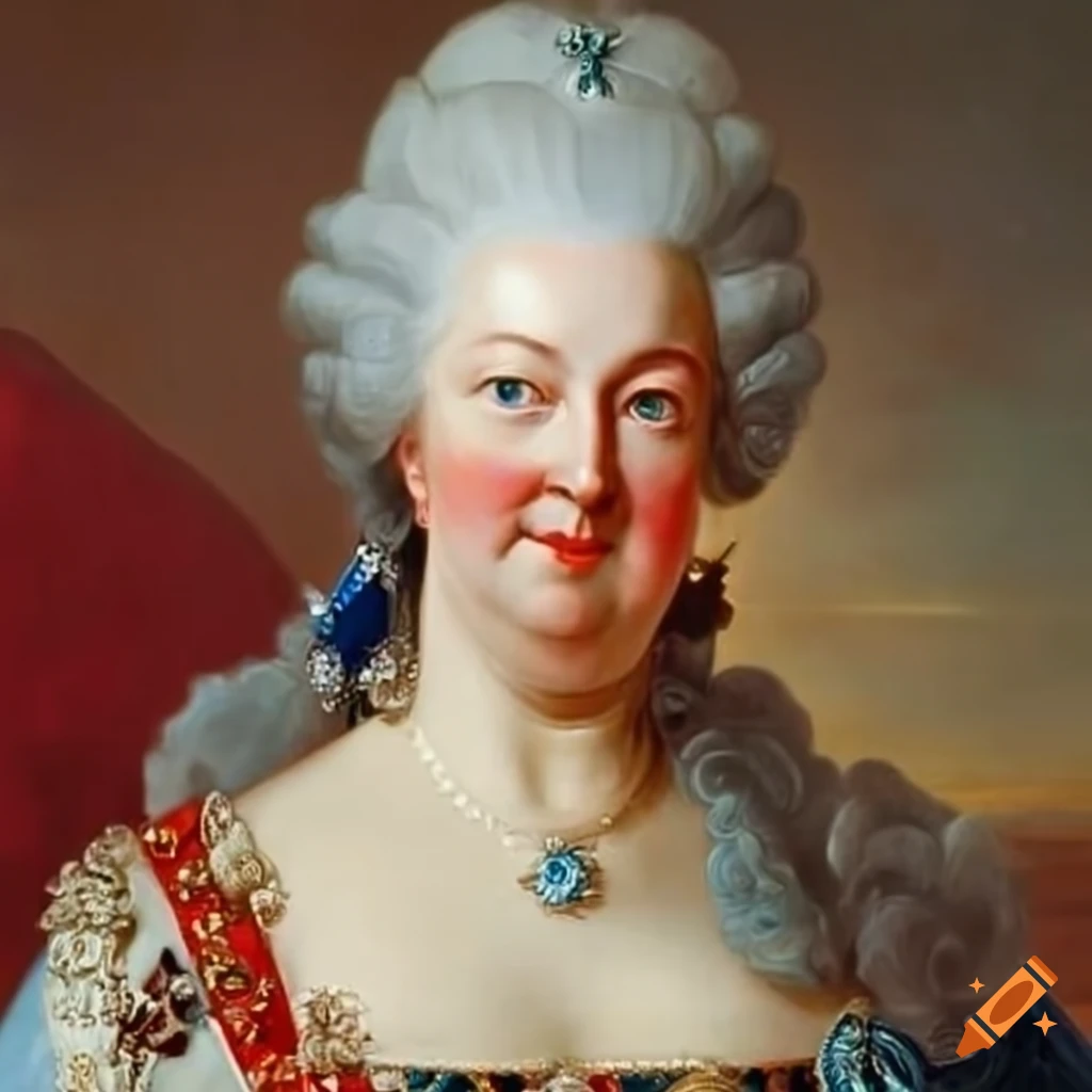 Catherine the great, tsarina of russia on Craiyon