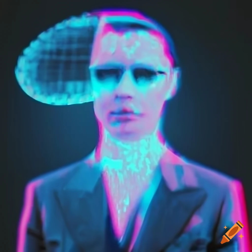 Futuristic Hologram Portrait Of A Stylish Individual On Craiyon Futuristic Hologram Portrait Of A Stylish Individual On Craiyon