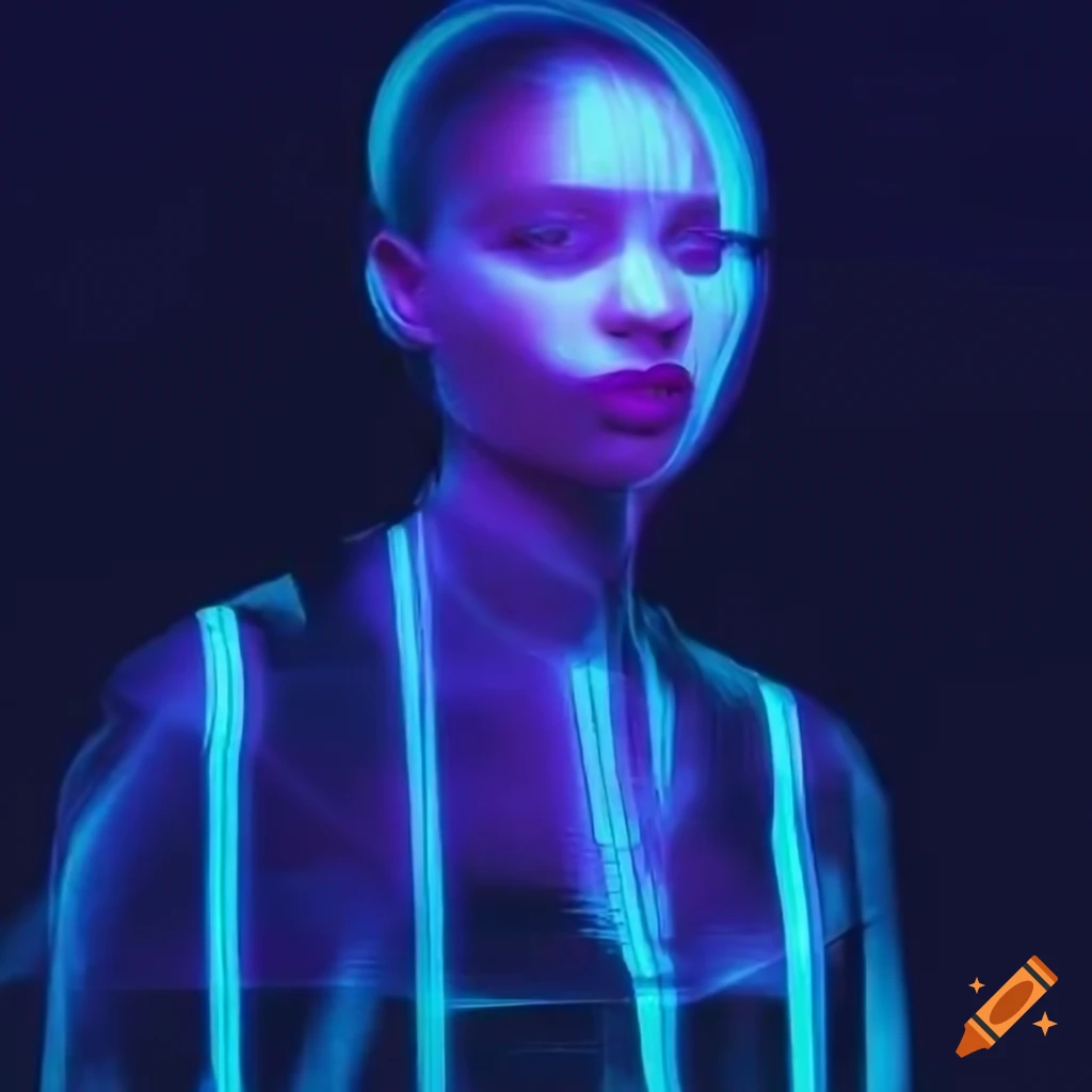 Glitch Art Hologram Portrait Of Stylish Person On Craiyon Glitch Art Hologram Portrait Of Stylish Person On Craiyon