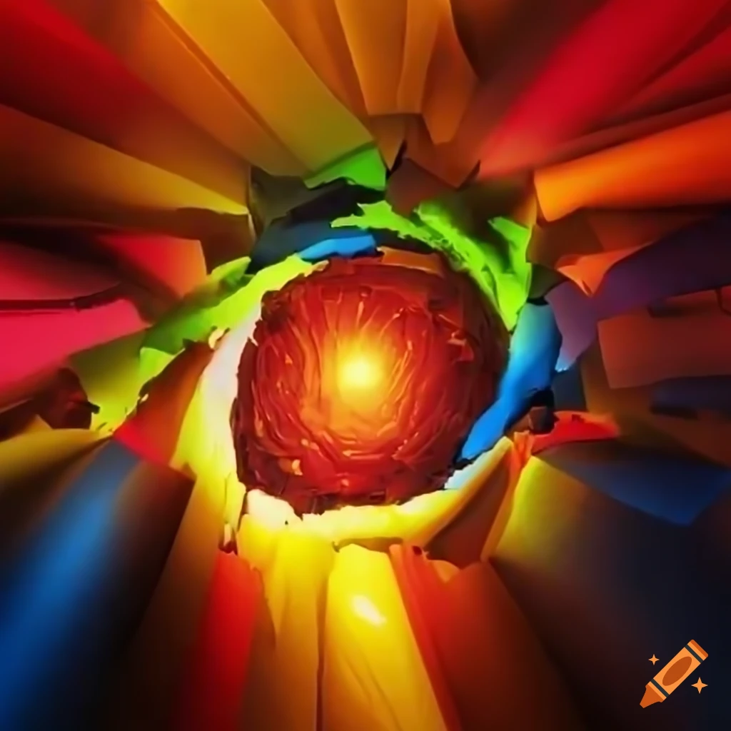 Colorful office setting with realistic humans on Craiyon