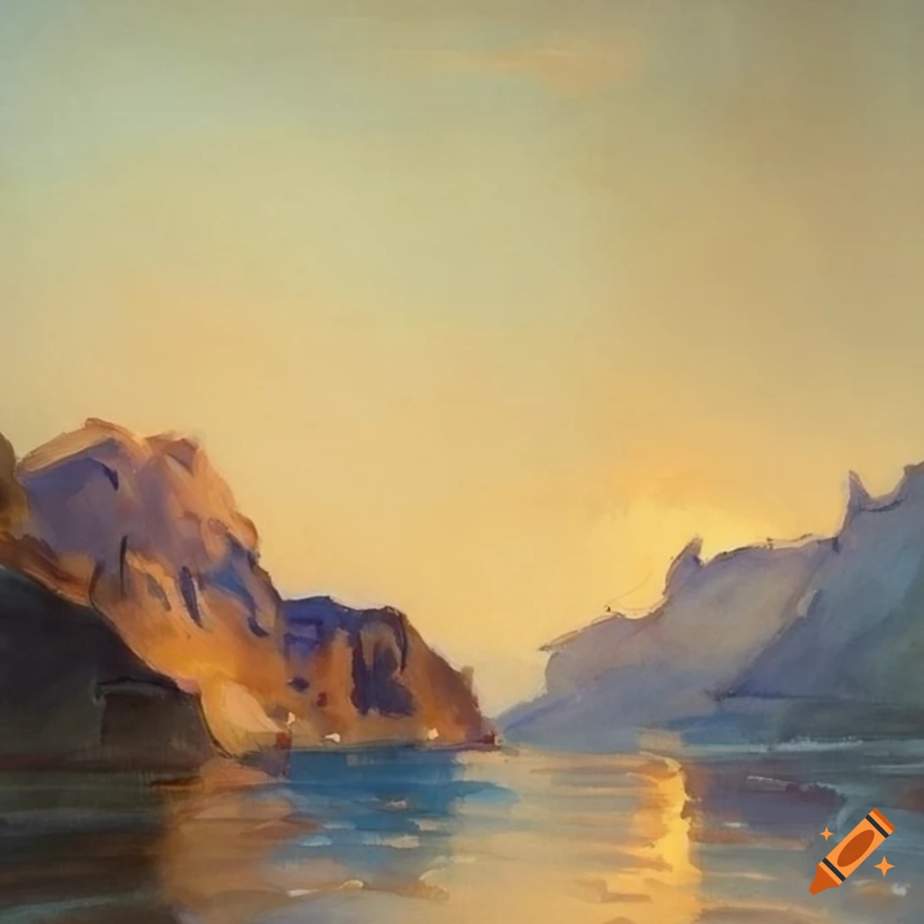 Drawing of studio ghibli characters by john singer sargent