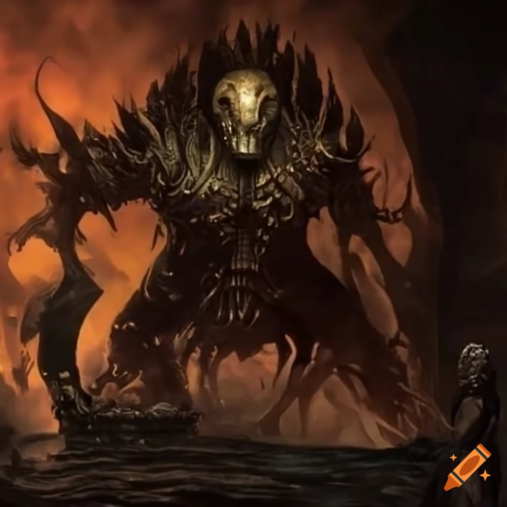 Morgoth character from lord of the rings on Craiyon