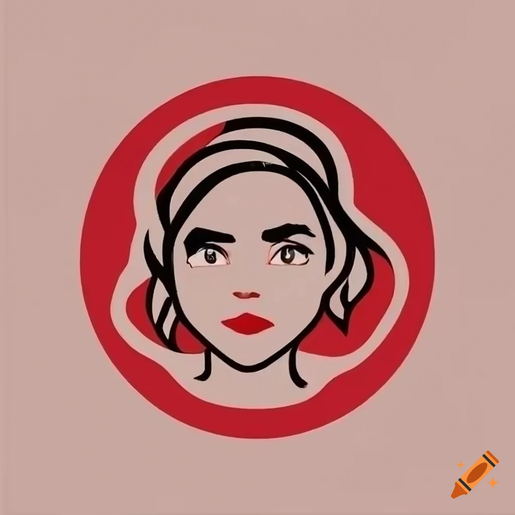 Logo design of sabrina spellman character