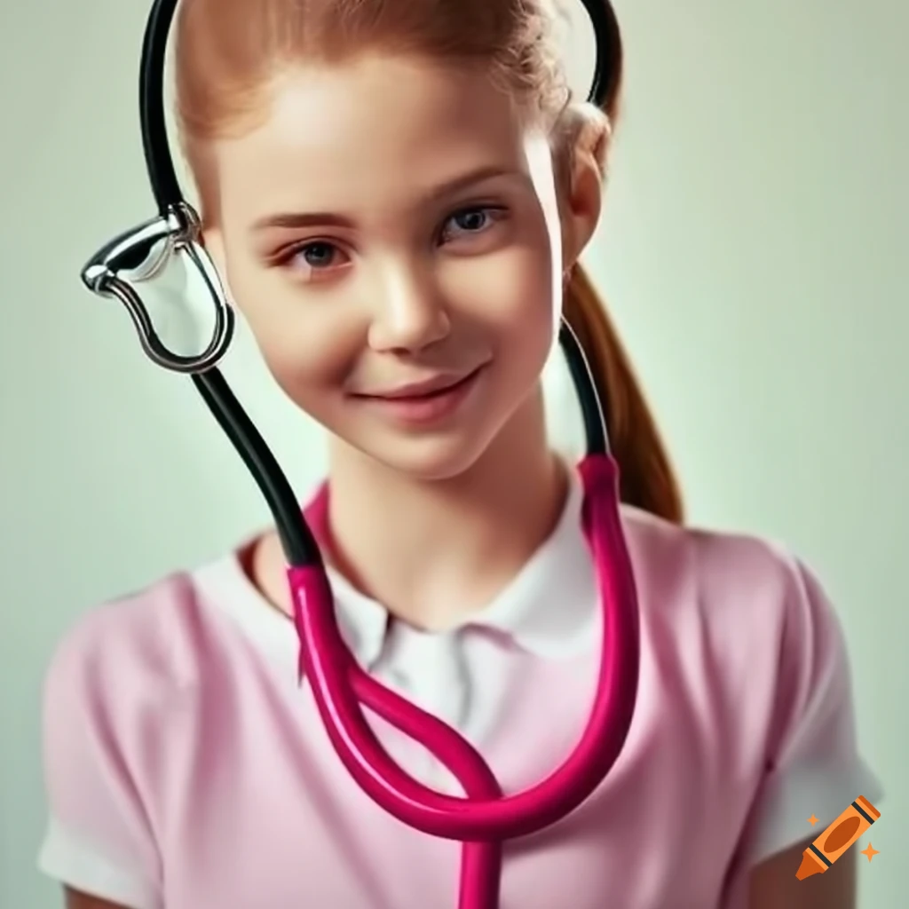 Stethoscope for school girl