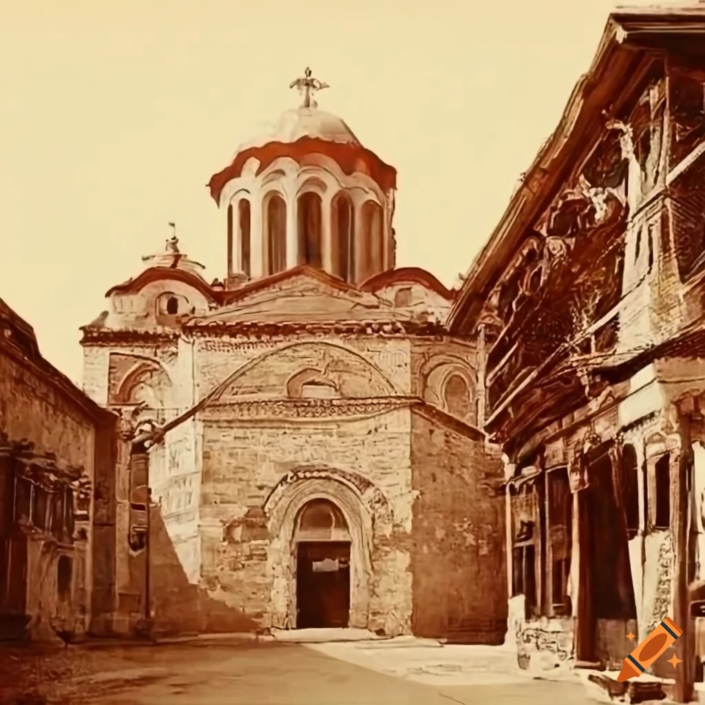 Historical architecture in bitola macedonia