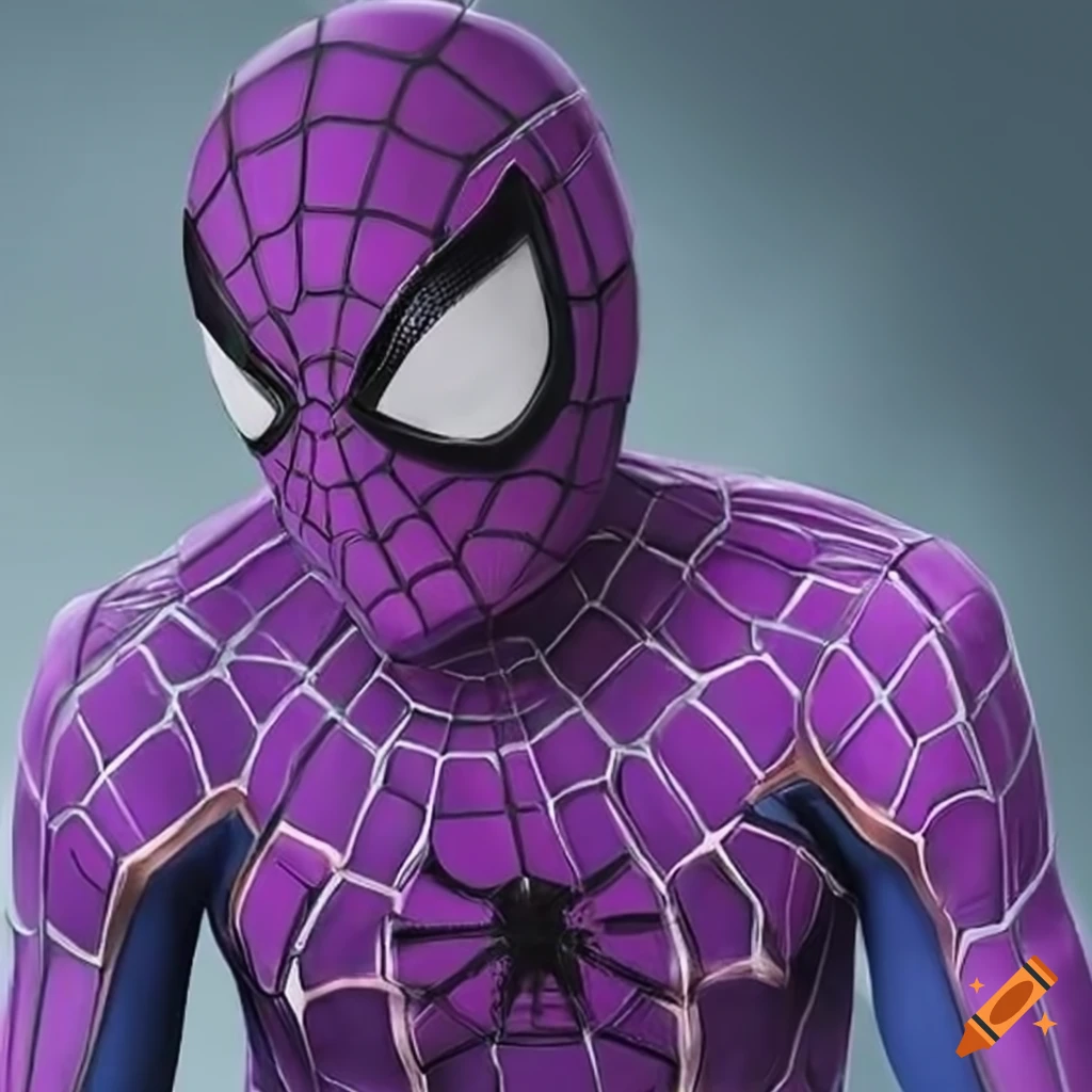 Spiderman white and gold suit on Craiyon