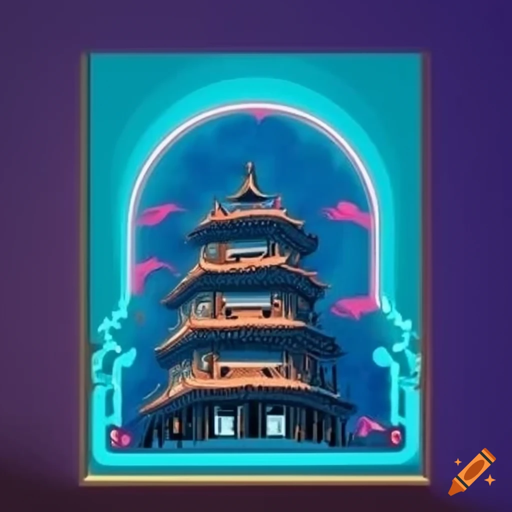 Big japanese house on Craiyon