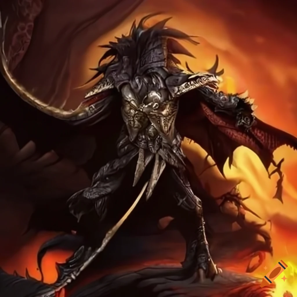 Image Of A Fierce Dragon Warrior On Craiyon image-of-a-fierce-dragon-warrior-on-craiyon