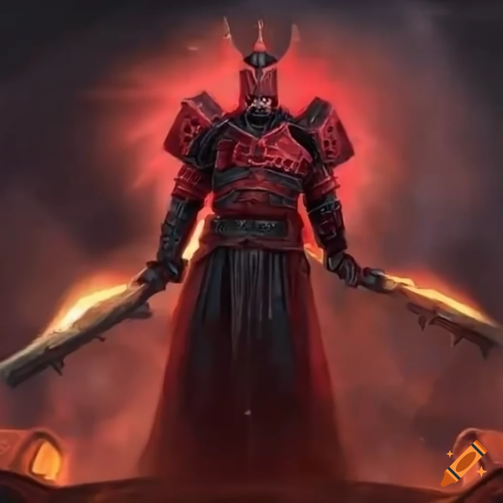 Illustration of a battle between knights and guards on Craiyon