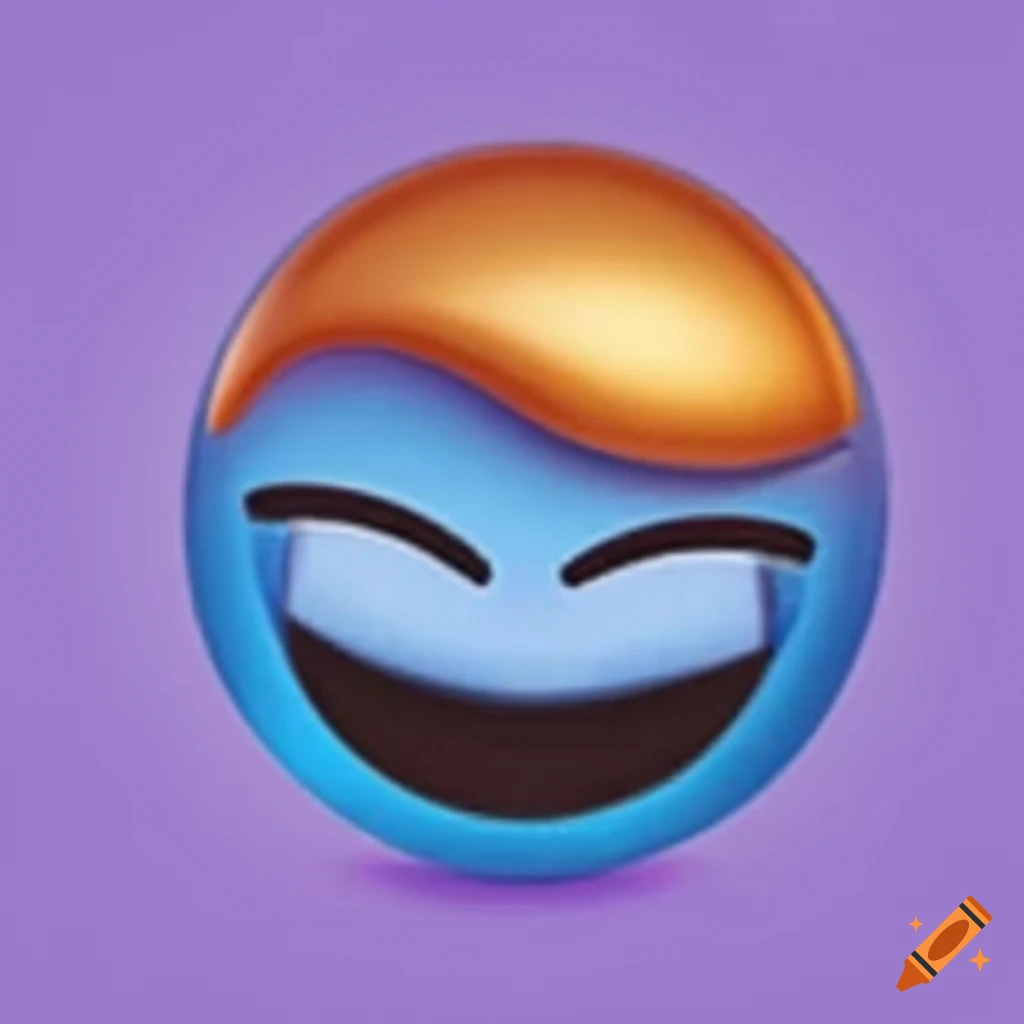 Side eye emoji on Craiyon