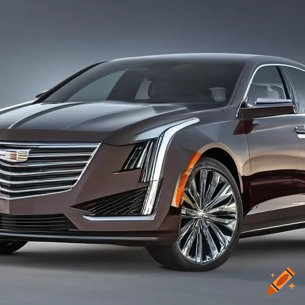 Luxury cadillac sedan car on Craiyon