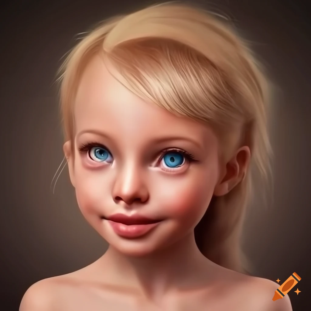 Portrait of tinker bell with realistic features and natural appearance ...