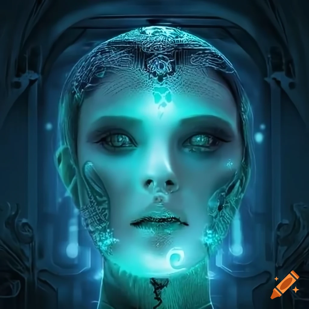 Image of Deesse Cybele representing cybersecurity on Craiyon