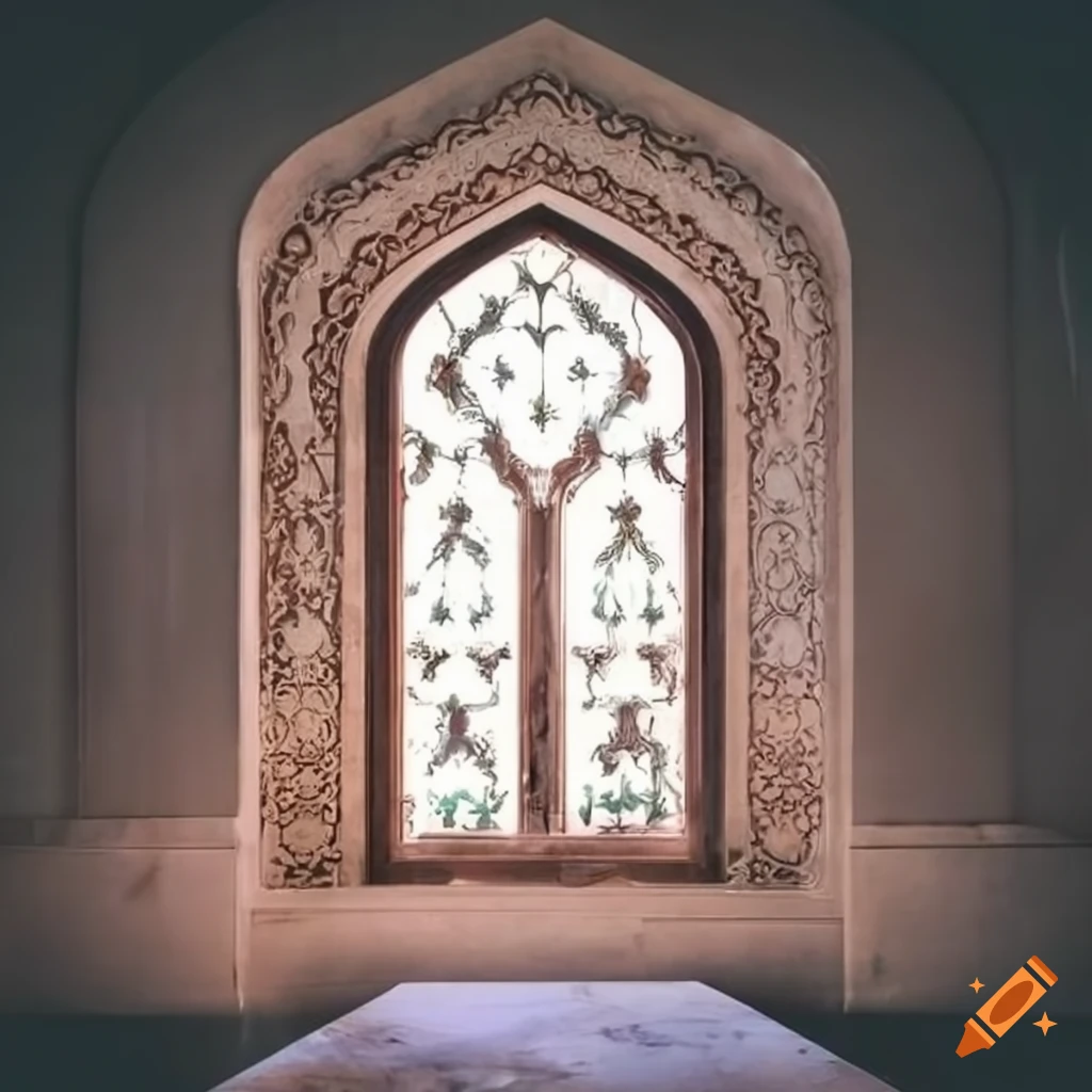 Marble islamic window design