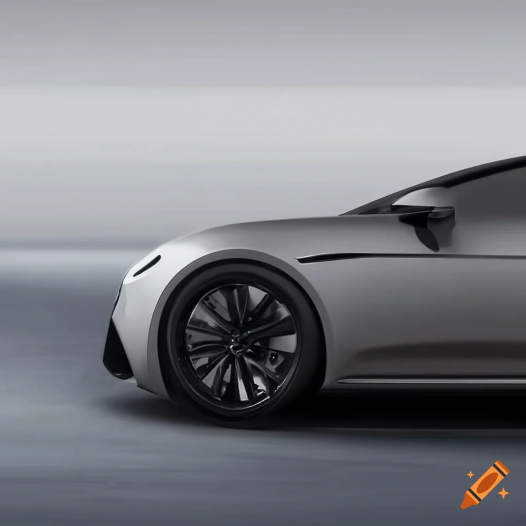 Sleek and stylish pejout 405 in nardo gray color on Craiyon