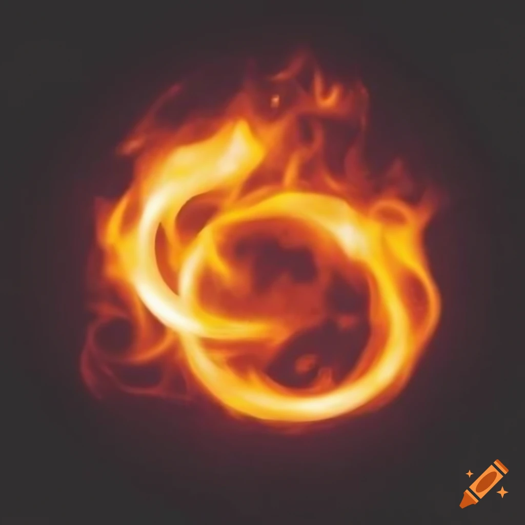 Highly detailed texture of fire flame particles on Craiyon