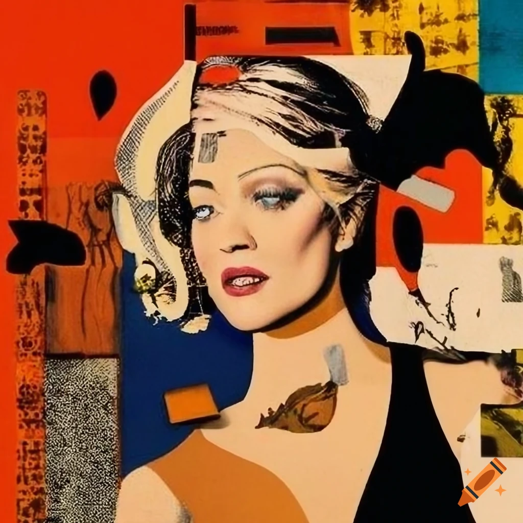 Intriguing collage artwork by Hannah Höch on Craiyon