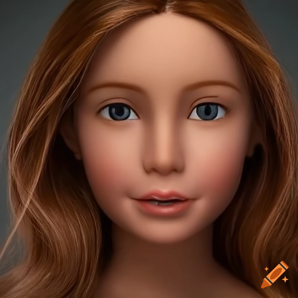 Realistic portrait of mabel pines in high-resolution 4k on Craiyon