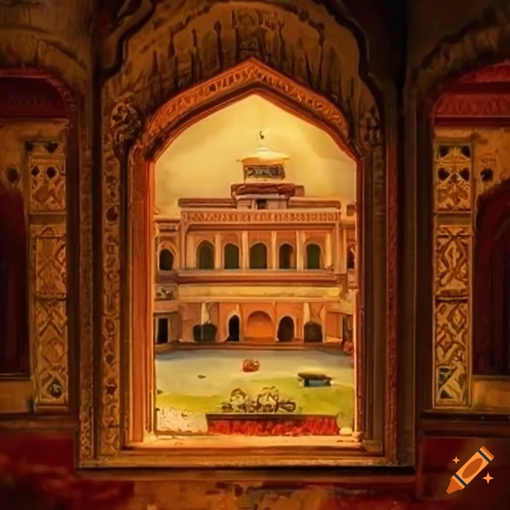 Chick in saad abad palace