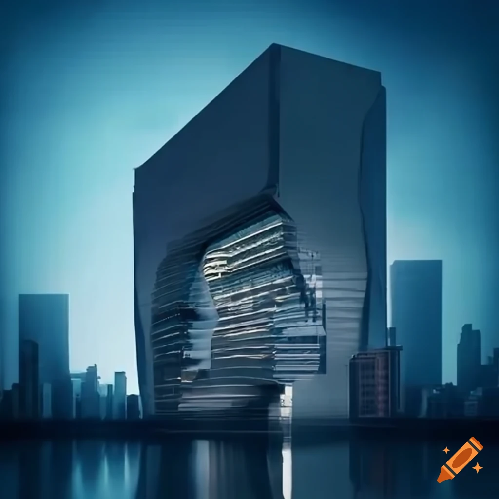 Zaha hadid building on Craiyon