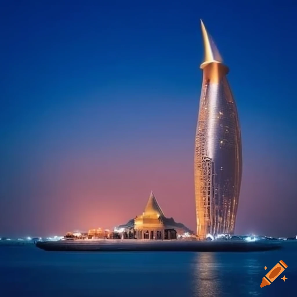 Iconic landmark capturing the essence of jeddah