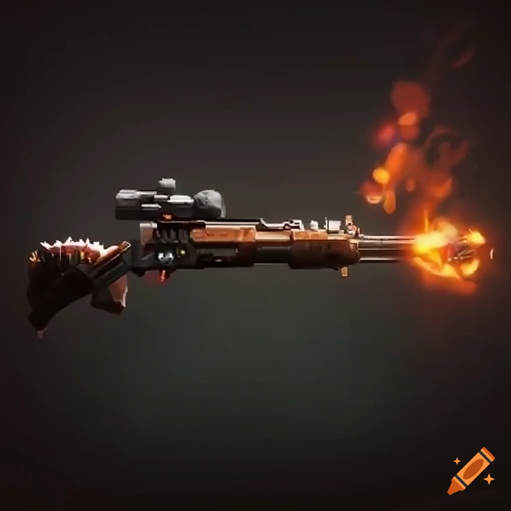 Screenshot of a retrogothic fps game with bolt action sniper rifle on ...