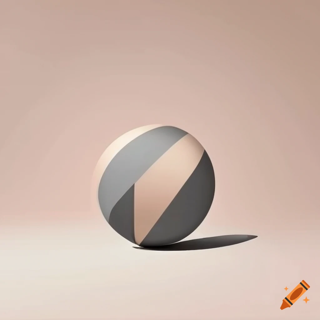 Geometric minimalist drawing with arches, dots, and lines on Craiyon
