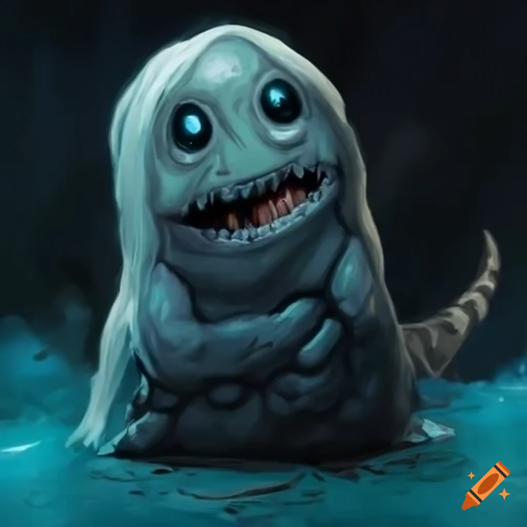 Image of a gray slime from dungeons & dragons