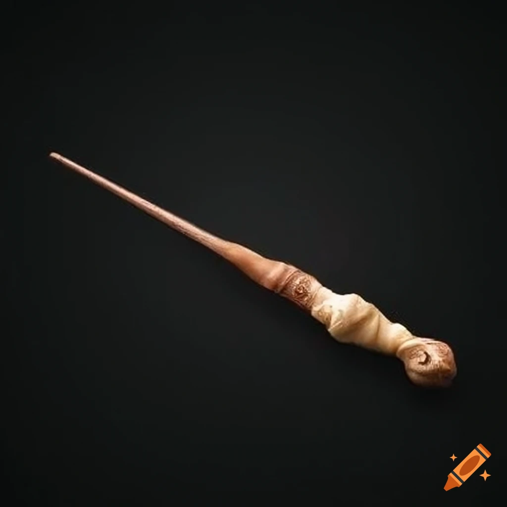 A magical wand for wizards on Craiyon