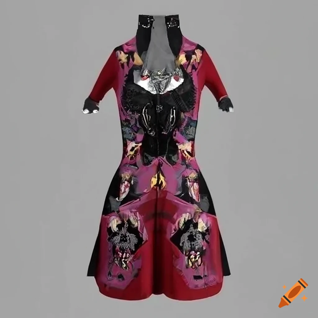 High-detail ghost styled playsuit on Craiyon