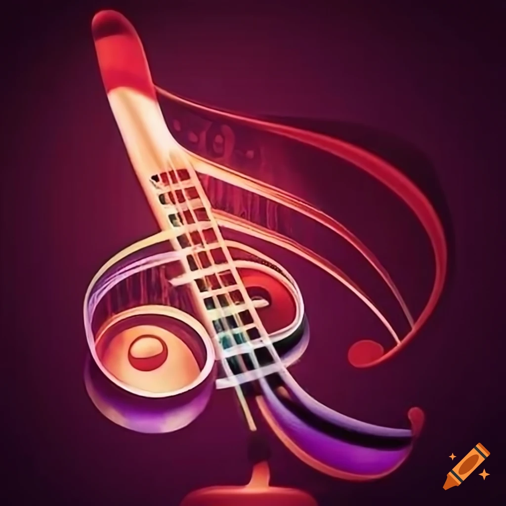 Image representing whimsical music on Craiyon