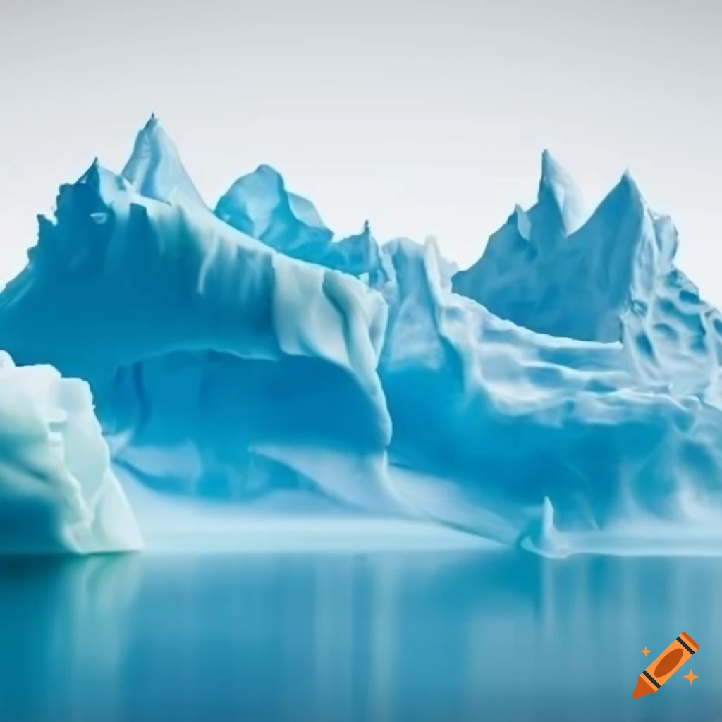 Iceberg diagram on Craiyon
