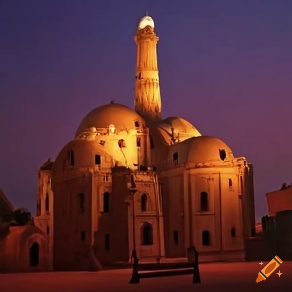 Futuristic depiction of Arak city in 100 years on Craiyon