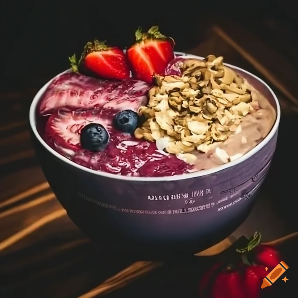Creative marketing for acai bowls