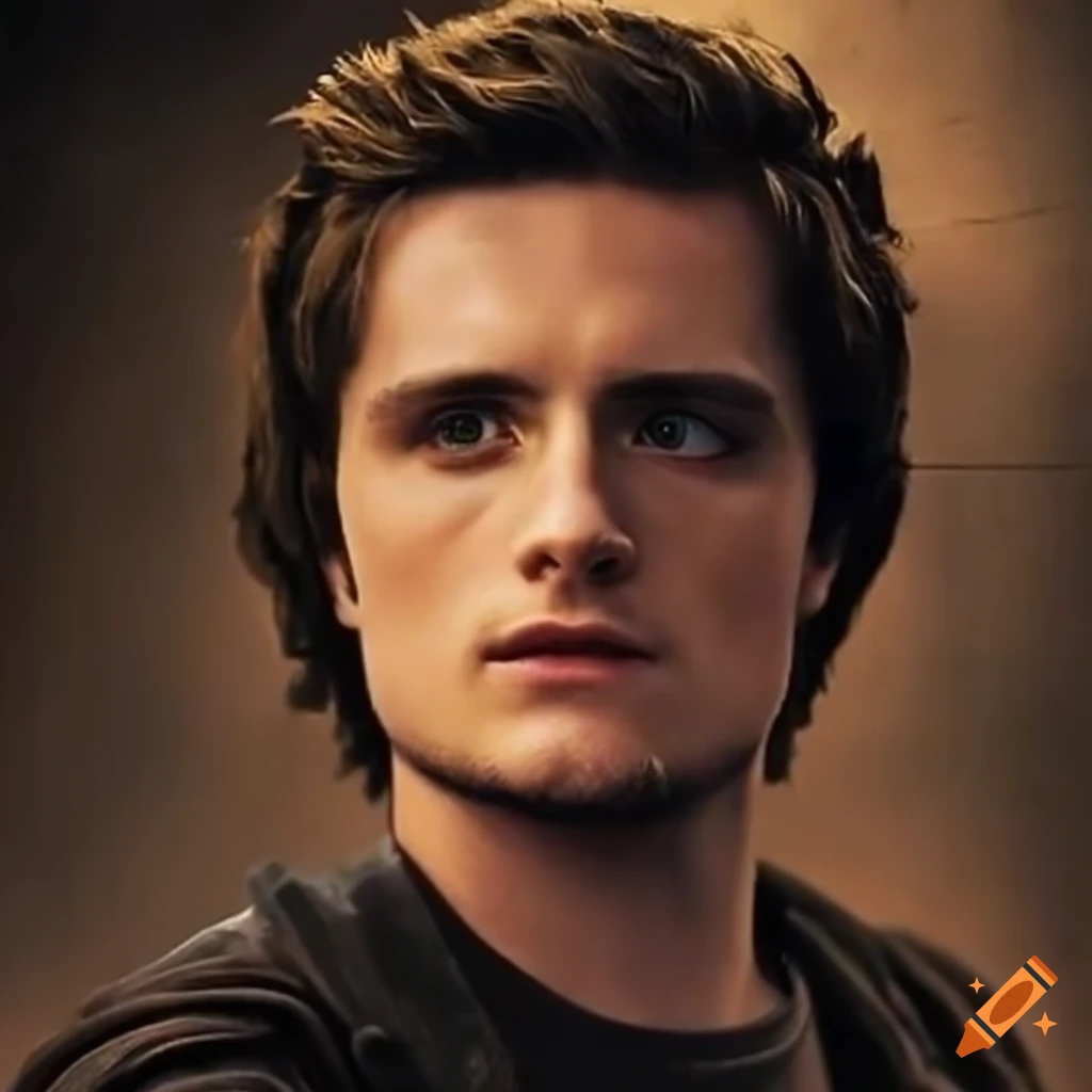Portrait of josh hutcherson on Craiyon