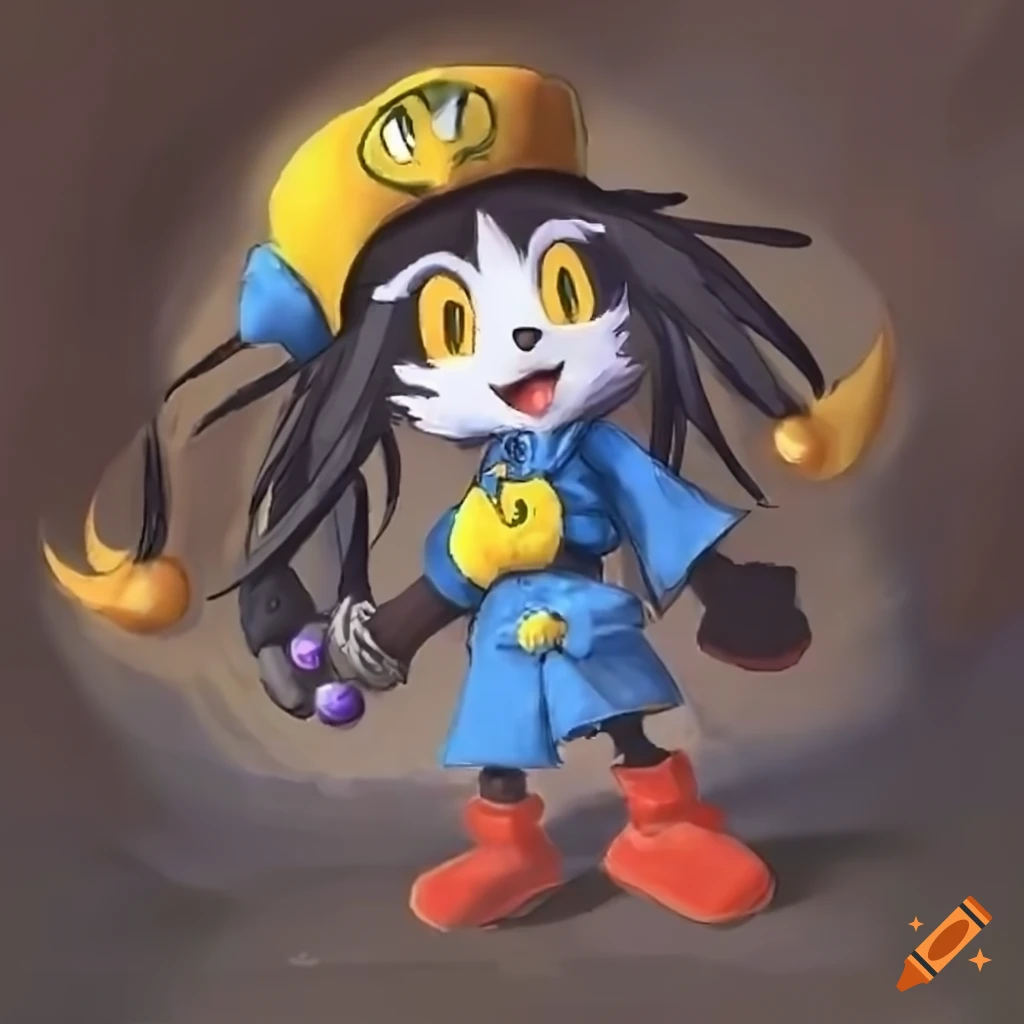 Portrait of a cute anthro character in heroic pose on Craiyon