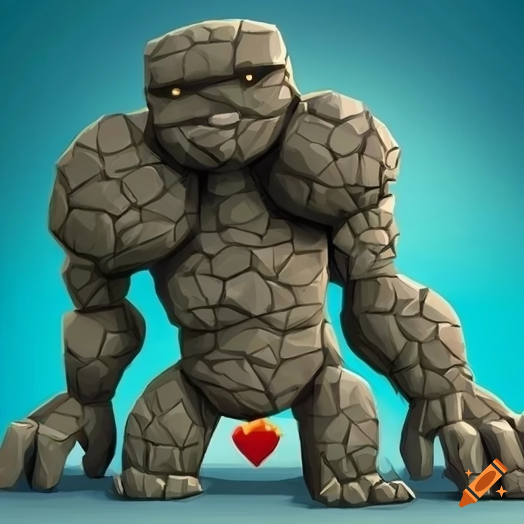 Golem emoji on Craiyon